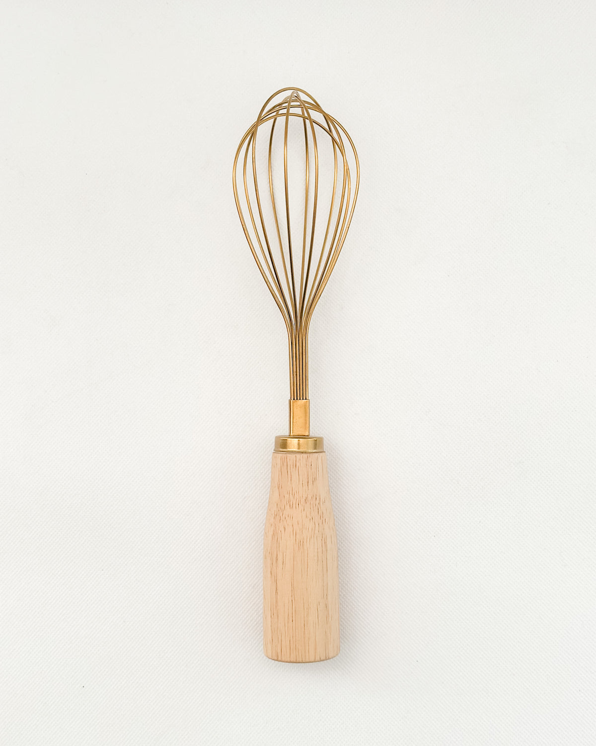 Gold Whisk with Wood Handle– Jaclyn James Co.